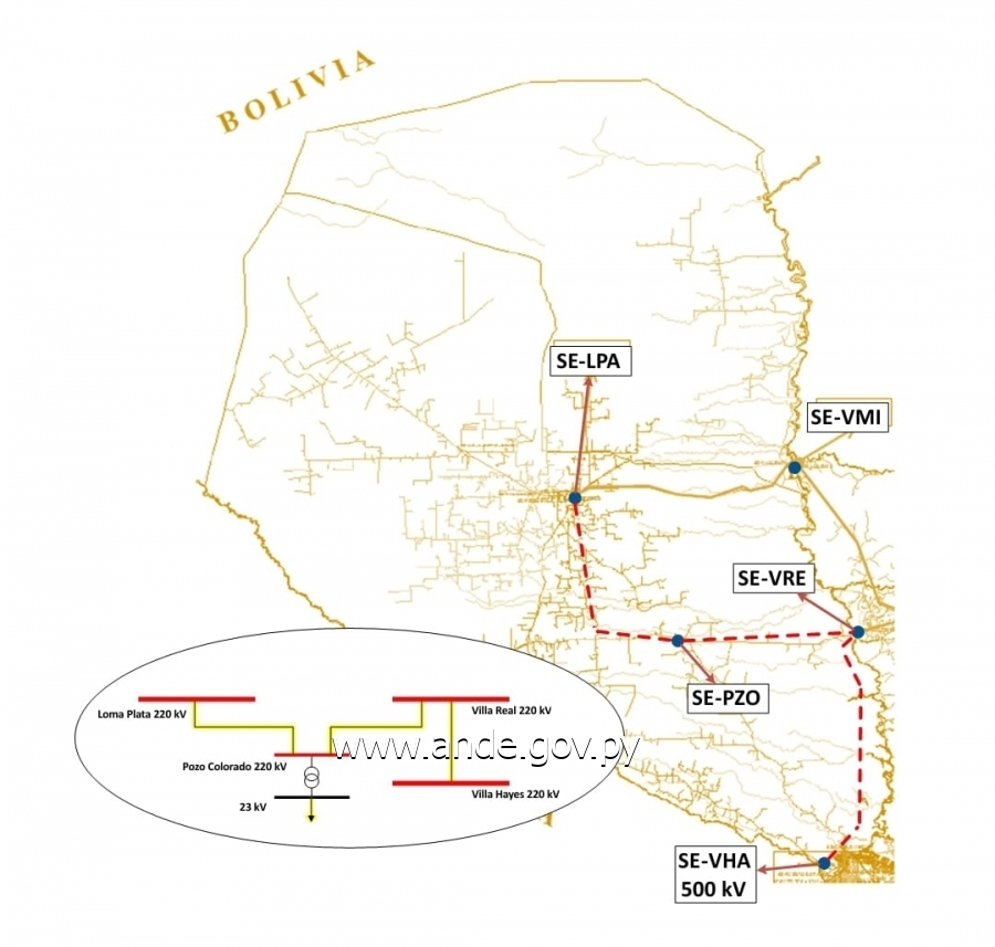 ANDE duplicará la capacidad de transmisión disponible para el Chaco ...